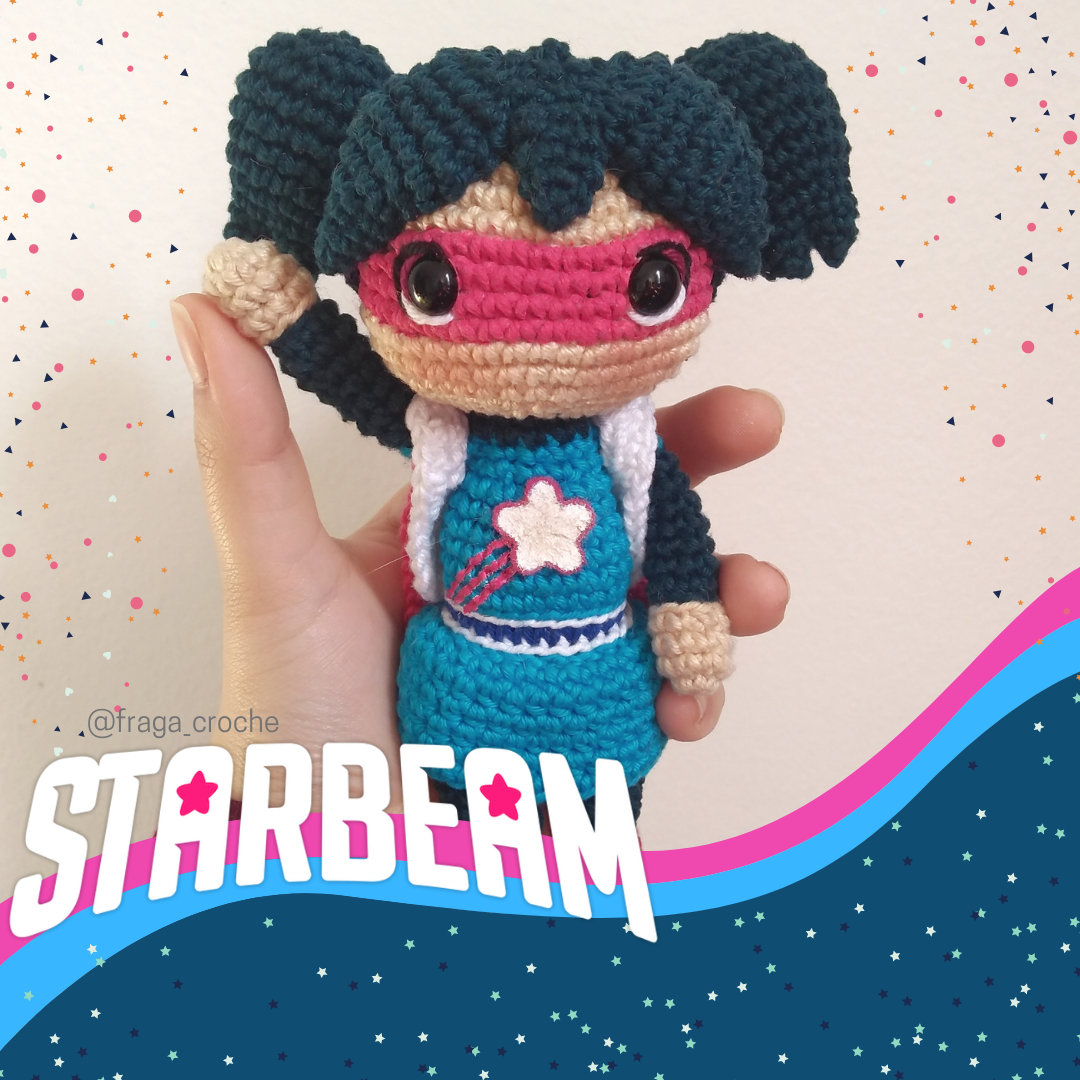 Receita Amigurumi - Starbeam