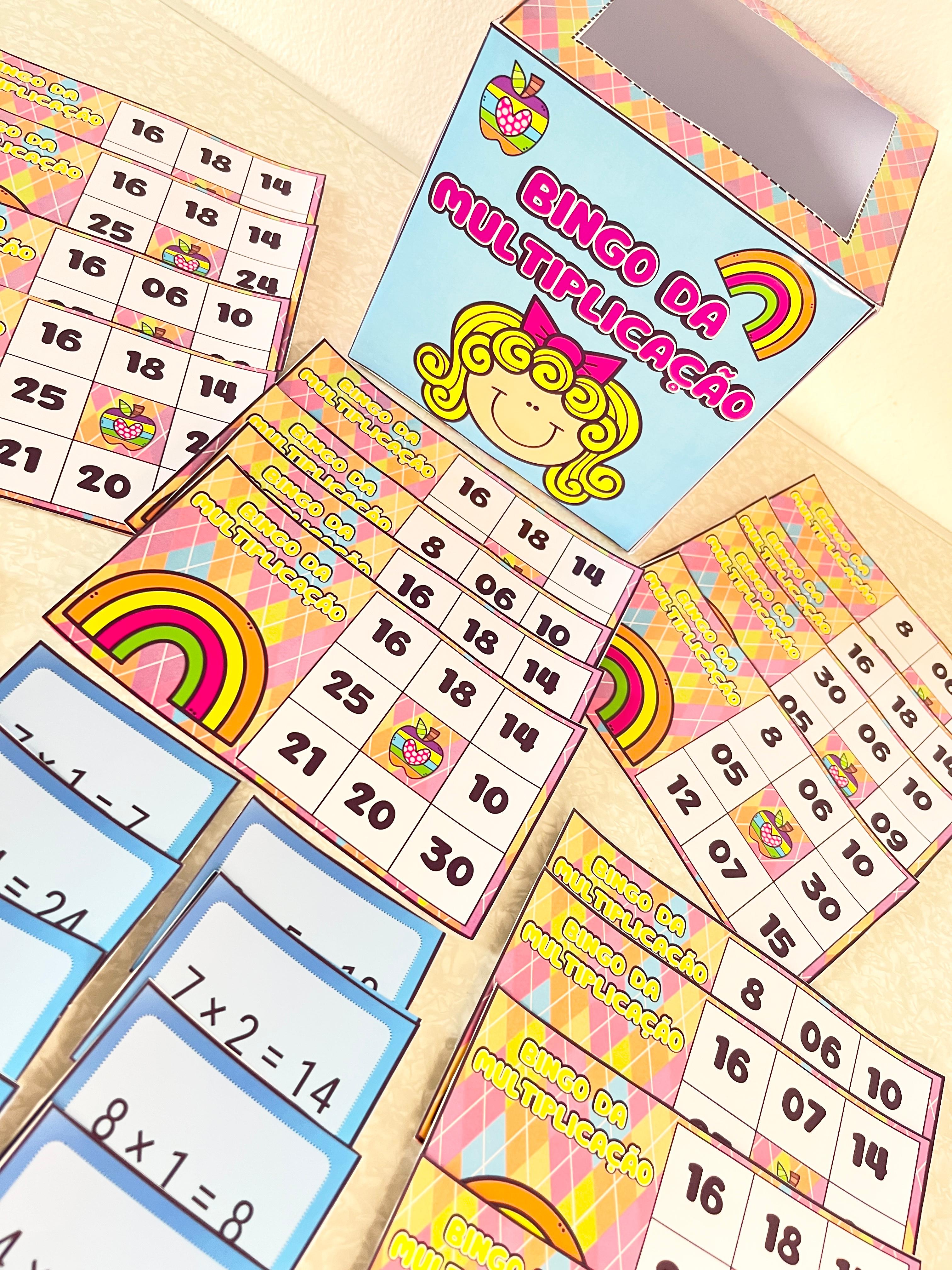 BINGO DA MULTIPLICAÇÃO - Yago Miller | Hotmart
