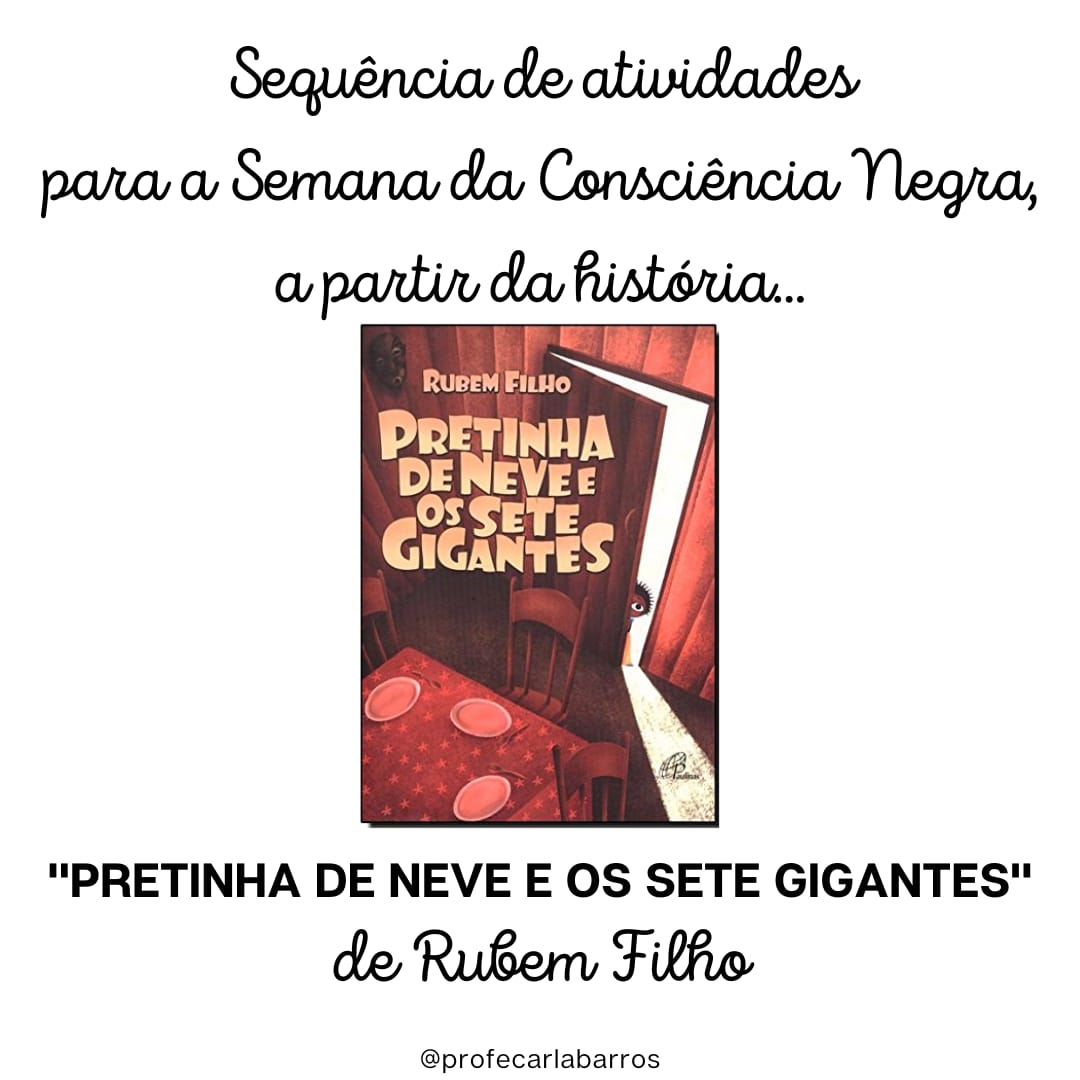 Sequência de atividades para a semana da Consciência negra a partir...