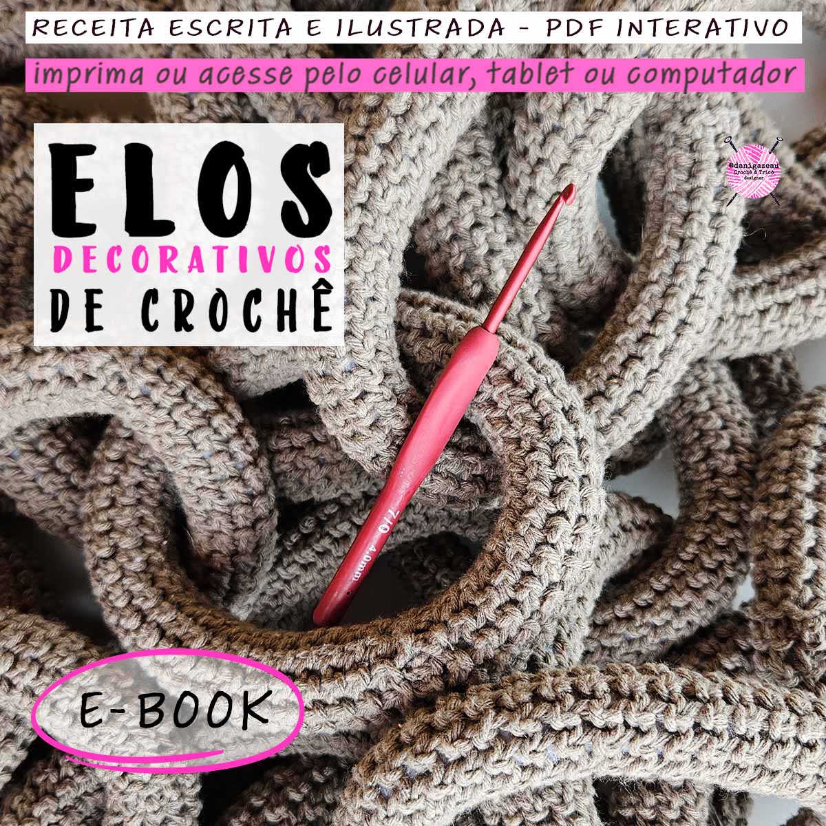 Elos de Crochê Decorativos