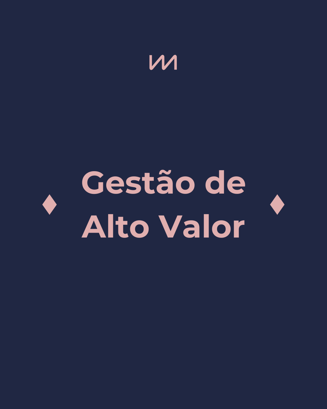 Gest o De Alto Valor Gest o De Alto Valor