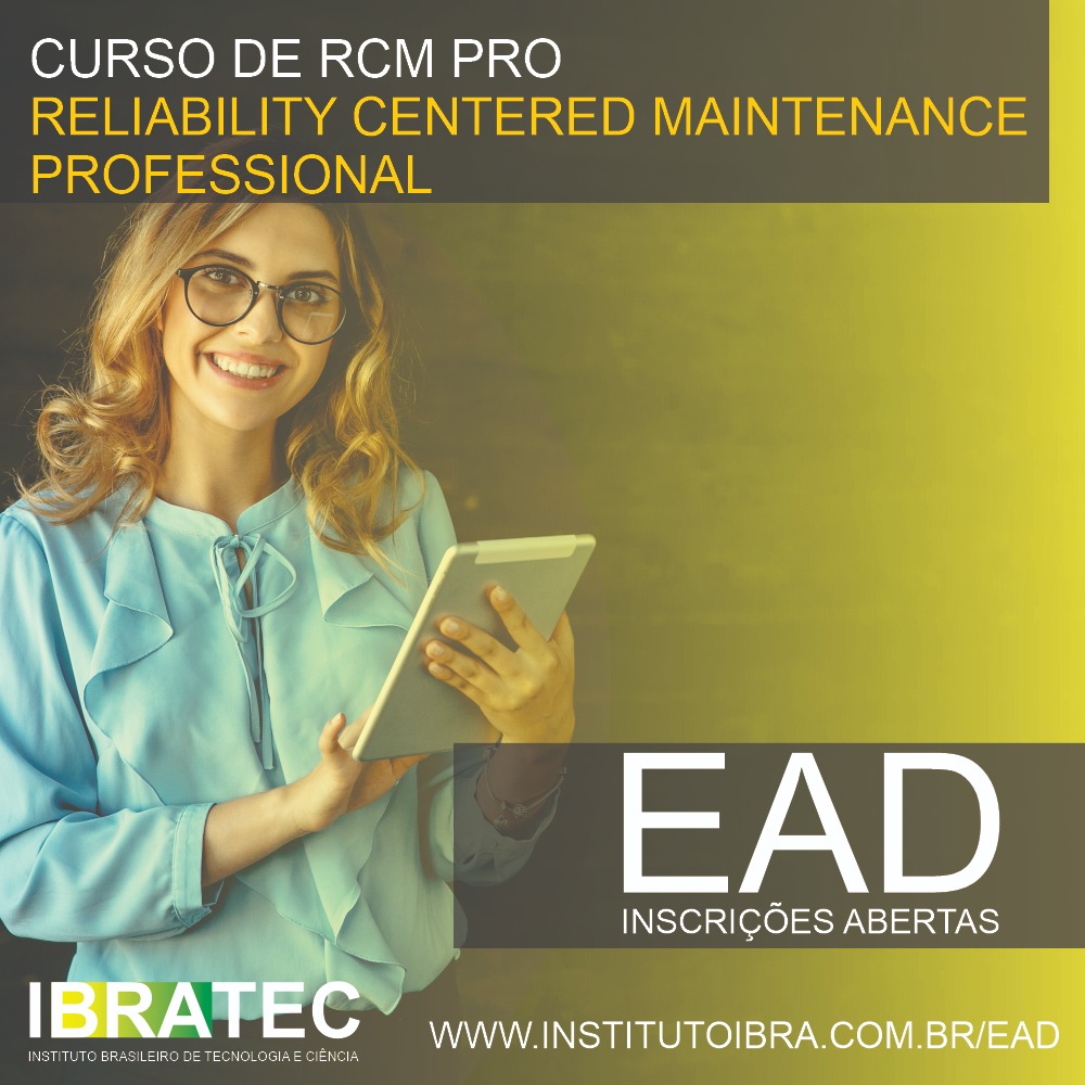 CURSO DE RCM PRO (RELIABILITY CENTERED MAINTENANCE PROFISSIONAL)