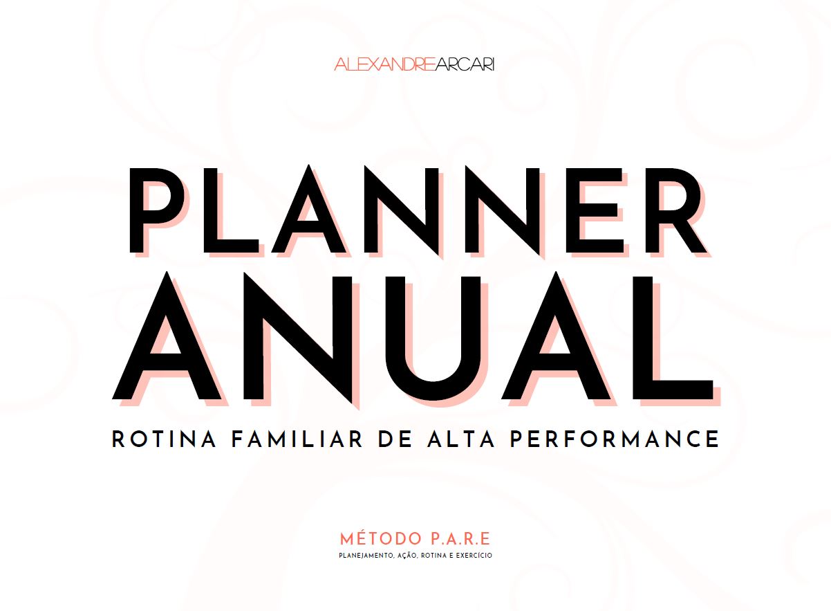 PLANNER ANUAL PARA PAIS DE ALTA PERFORMANCE (formato PDF) - Alexand...
