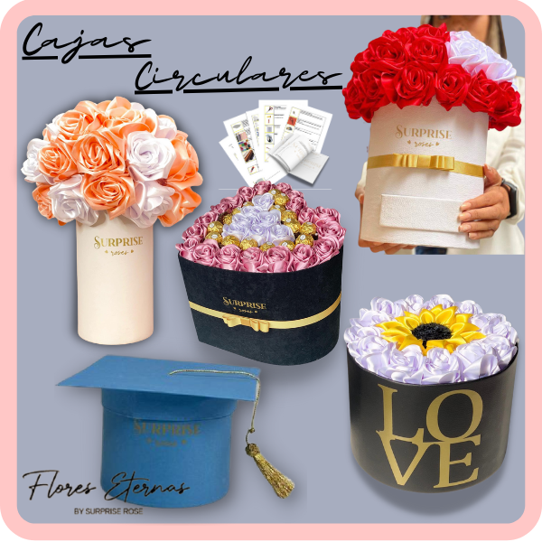 Cajas circulares By Surprise Rose - Leidy Pinto | Hotmart