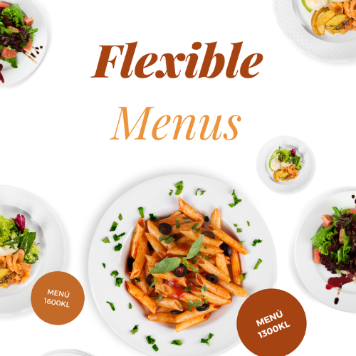 Flexible Menus in