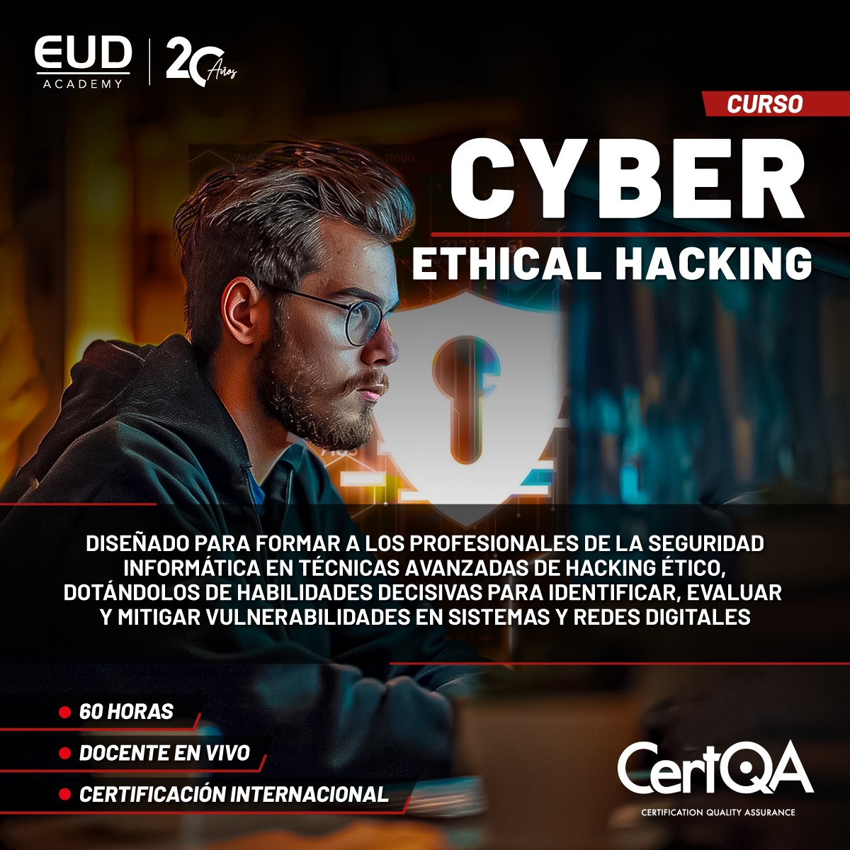 Cyber Ethical Hacking – CertQA - Eud Academy | Hotmart