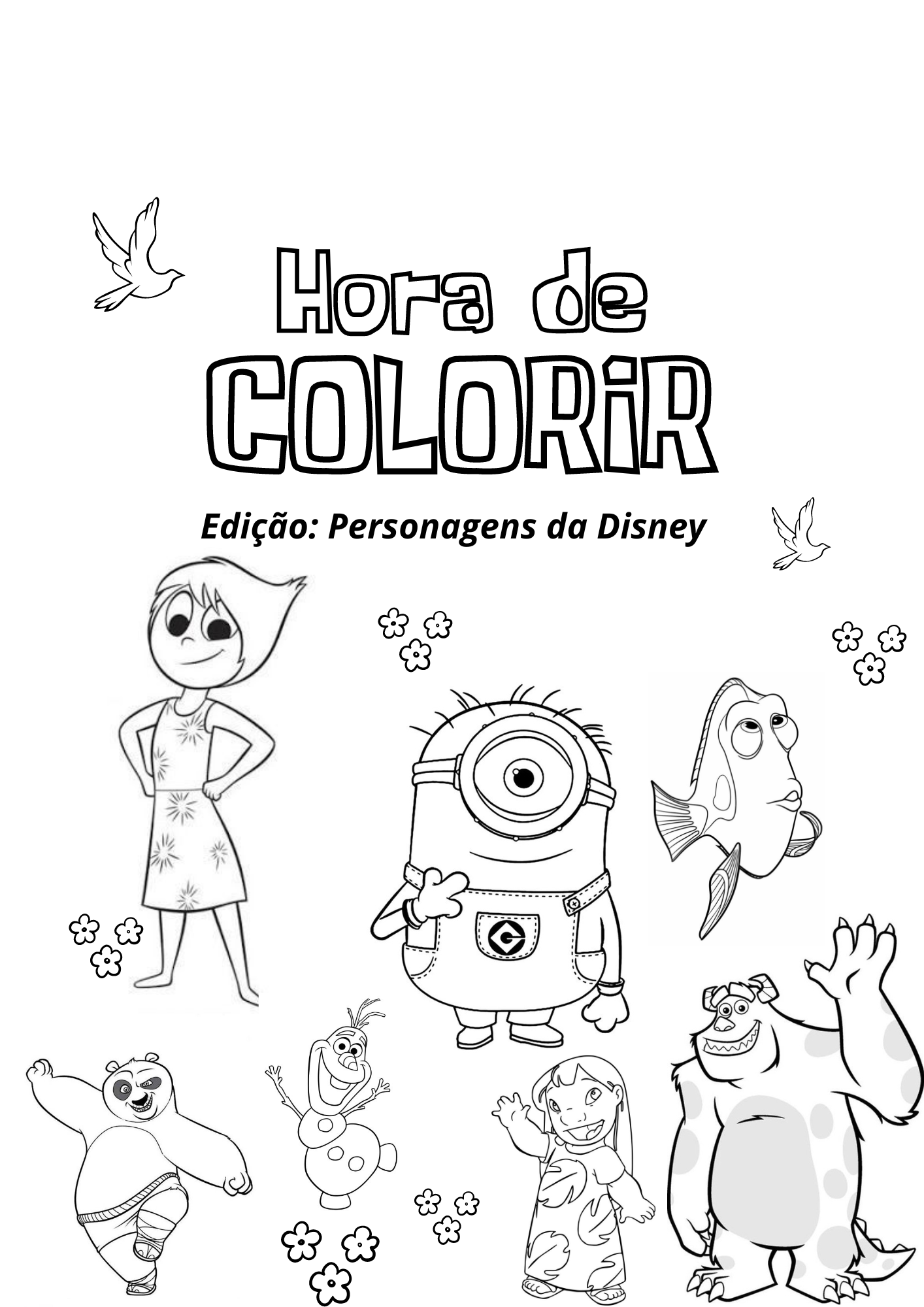 Imagens Da Disney Para Colorir