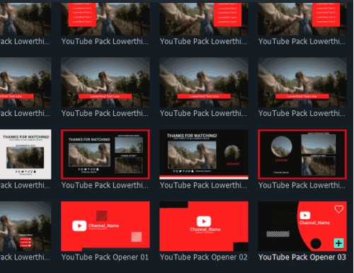 youtube pack