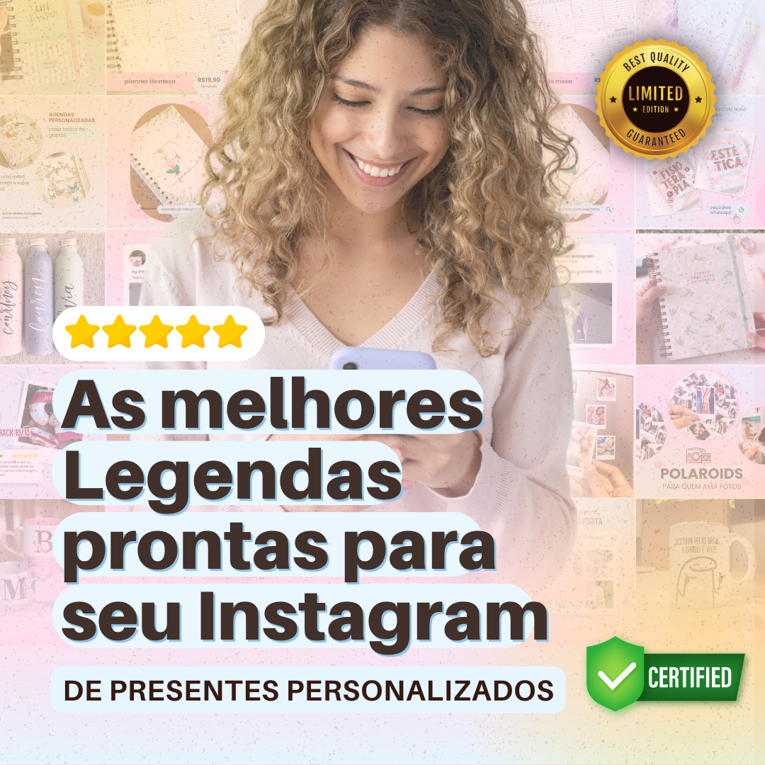 Guia Legendas Perfeitas +60 Legendas Prontas para Alavancar as Vend...