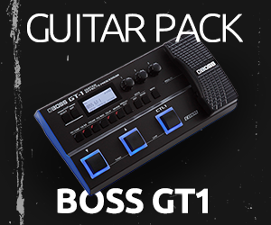 GUITAR PACK BOSS GT1 - Rodolfo Muniz | Hotmart