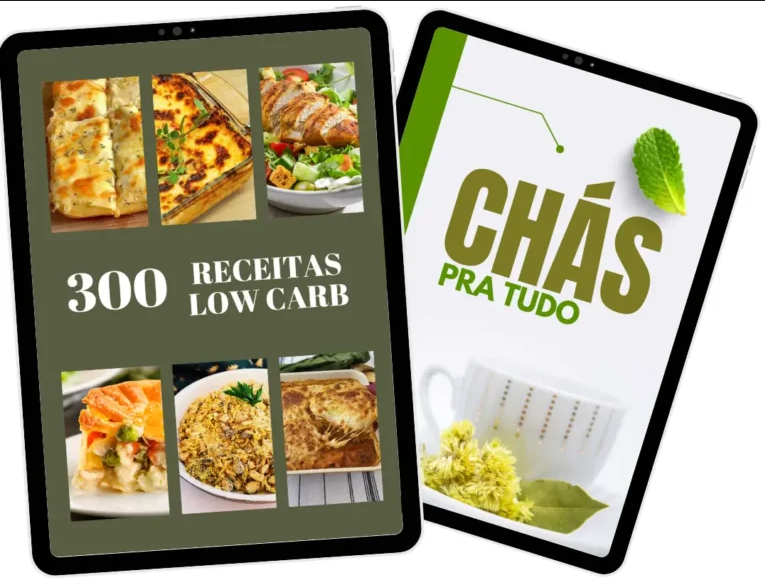 300 RECEITAS LOW CARB CHÁS FUNCIONAIS - Felipe Dimas Caetano Chapa...