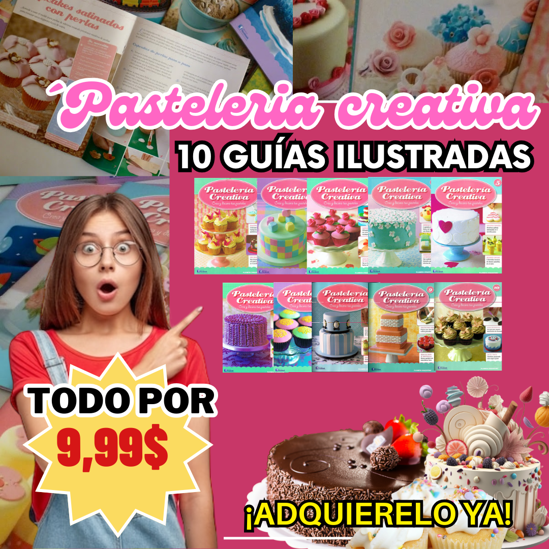 Pastelería Creativa ( Crea y decora tus Pasteles) - EDGARDO JOSE MA...