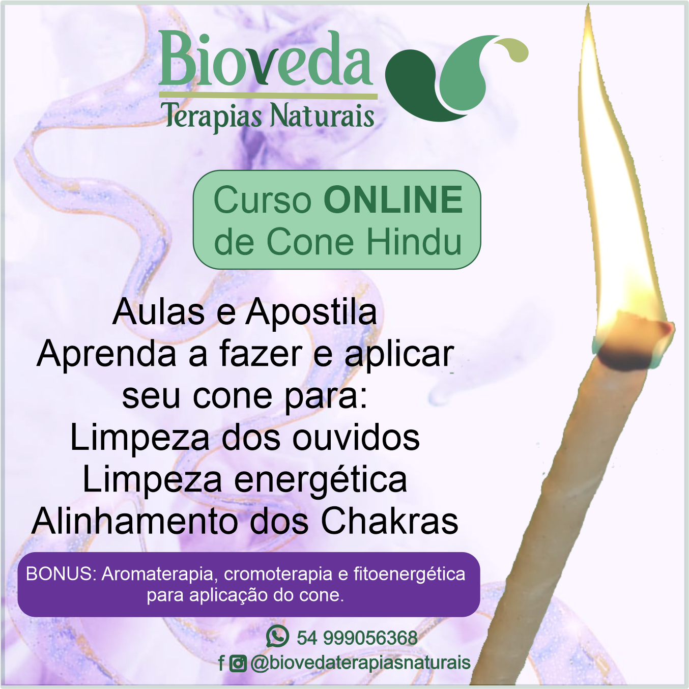 Curso de Cone Hindu - Bioveda | Hotmart