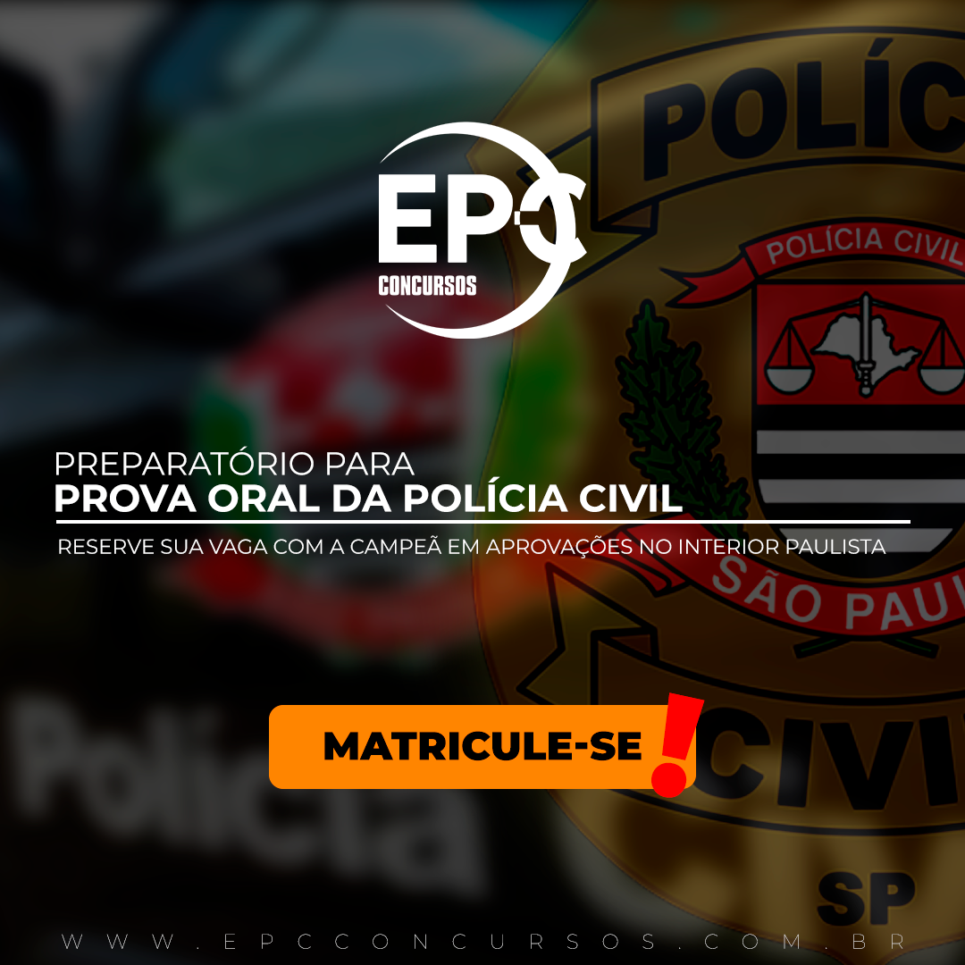 PCSP - Fase Oral [Híbrido] 2024 - EPC Concursos | Hotmart