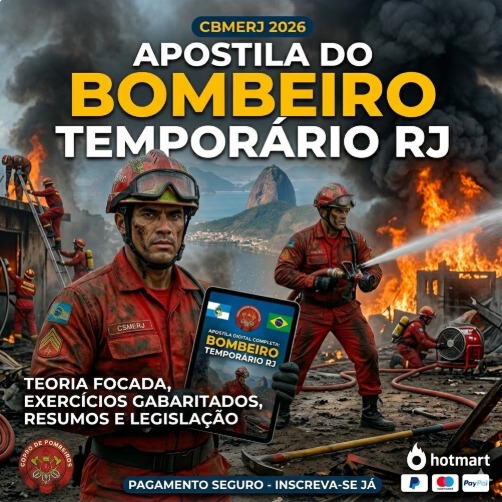 Apostila - Bombeiro Temporário - Igor da Silva Teles | Hotmart