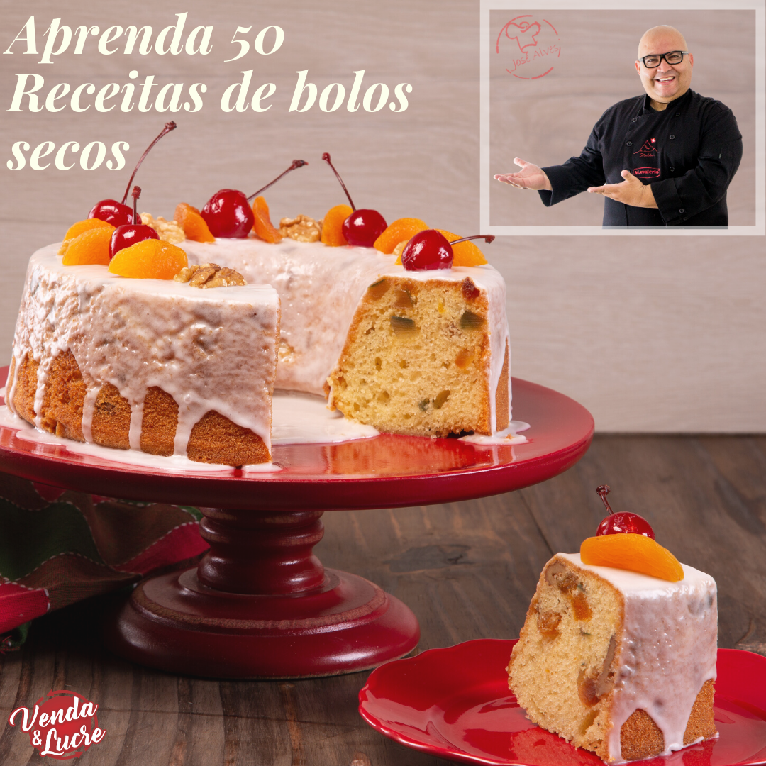 50 Receitas de bolos secos da vovó