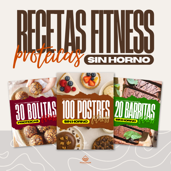 100 Postres Fitness SIN HORNO Proteicos + Regalos - RECETARIUM | Ho...