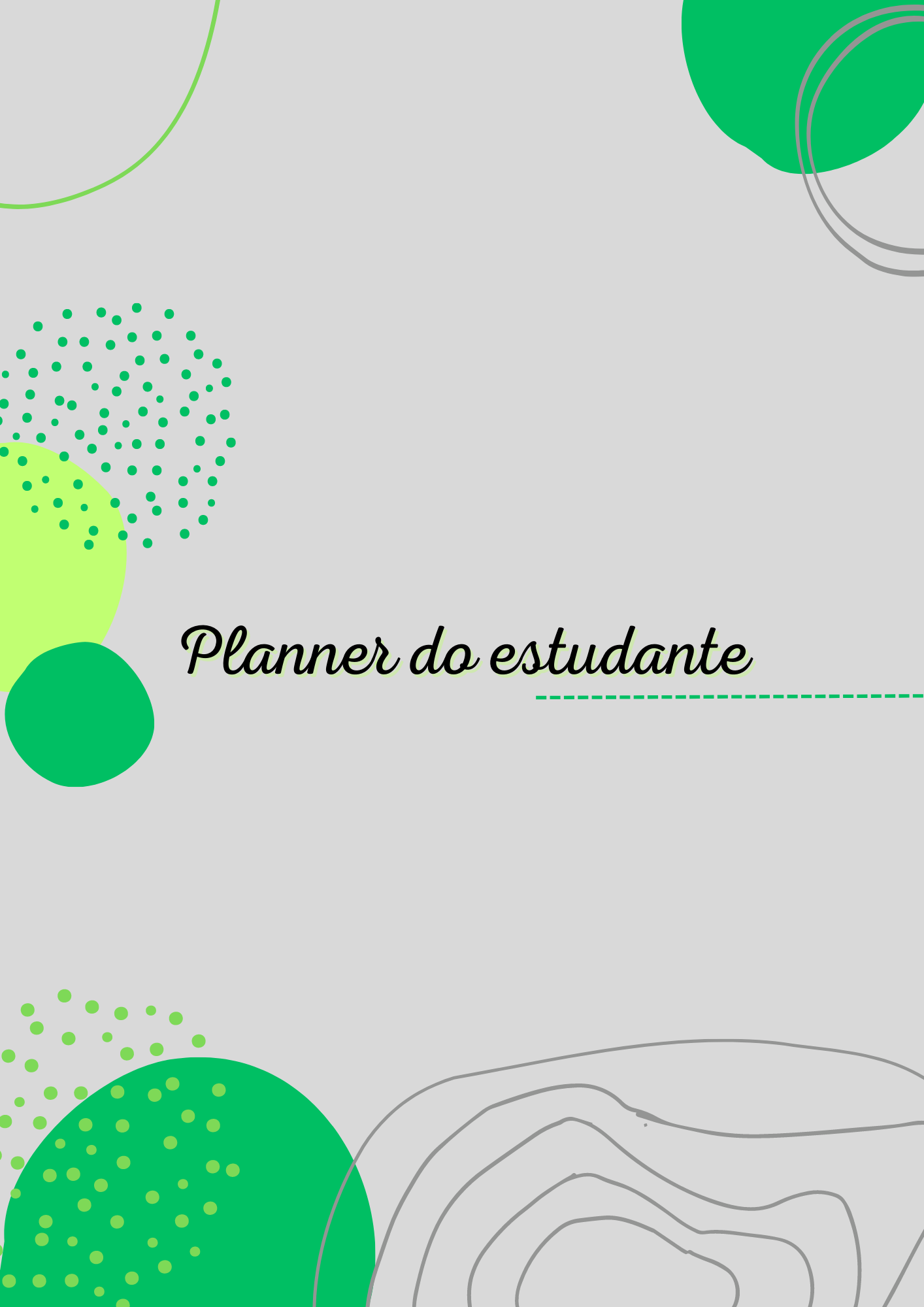 PLANNER PARA ESTUDANTES PERMANENTE - Maria Eloisa Garrote de Lima