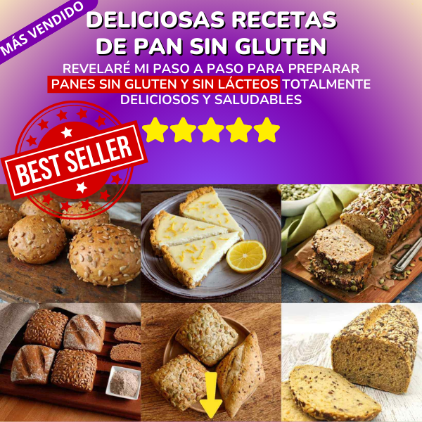 🥐Recetas de Panes sin Gluten