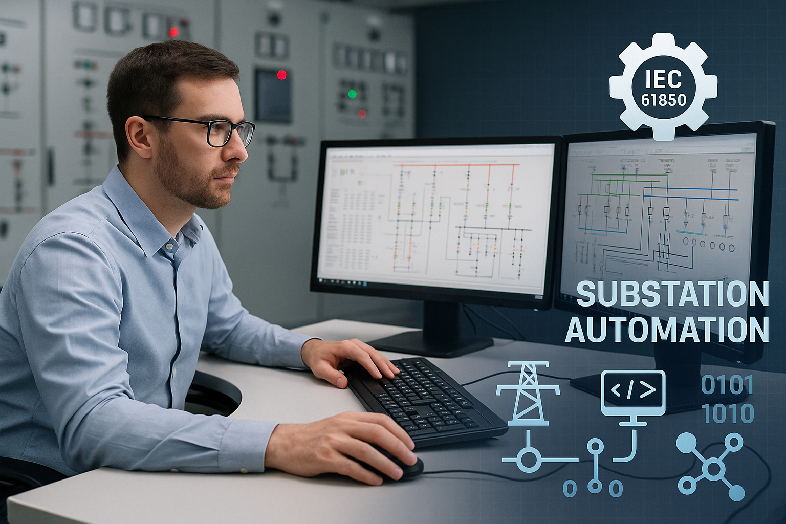 Substation Automation Based on the IEC 61850 Standard - Prof. Fláv...