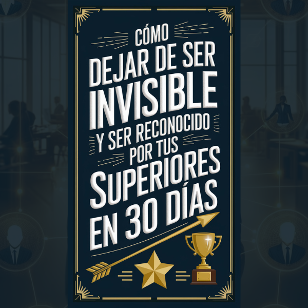 Workbook: Cómo Dejar De Ser Invisible Y Ser Reconocido Por Tus Supe...