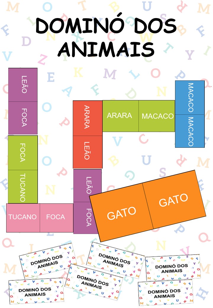 DOMINÓ DE ANIMAIS - Jackline Serrão | Hotmart