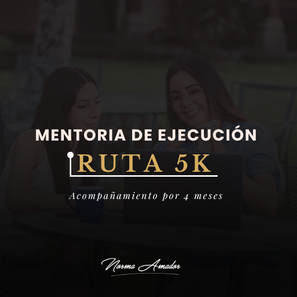 MASTERMIND RUTA 5K | Mentoría de Ejecución - Norma Amador | Hotmart