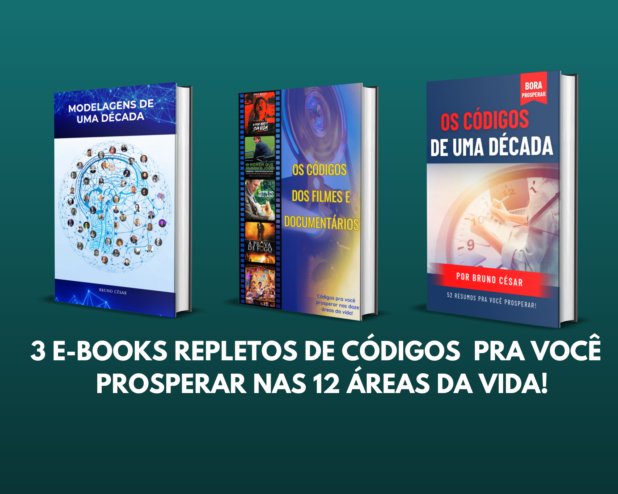Combo 3 E-books - Bruno César