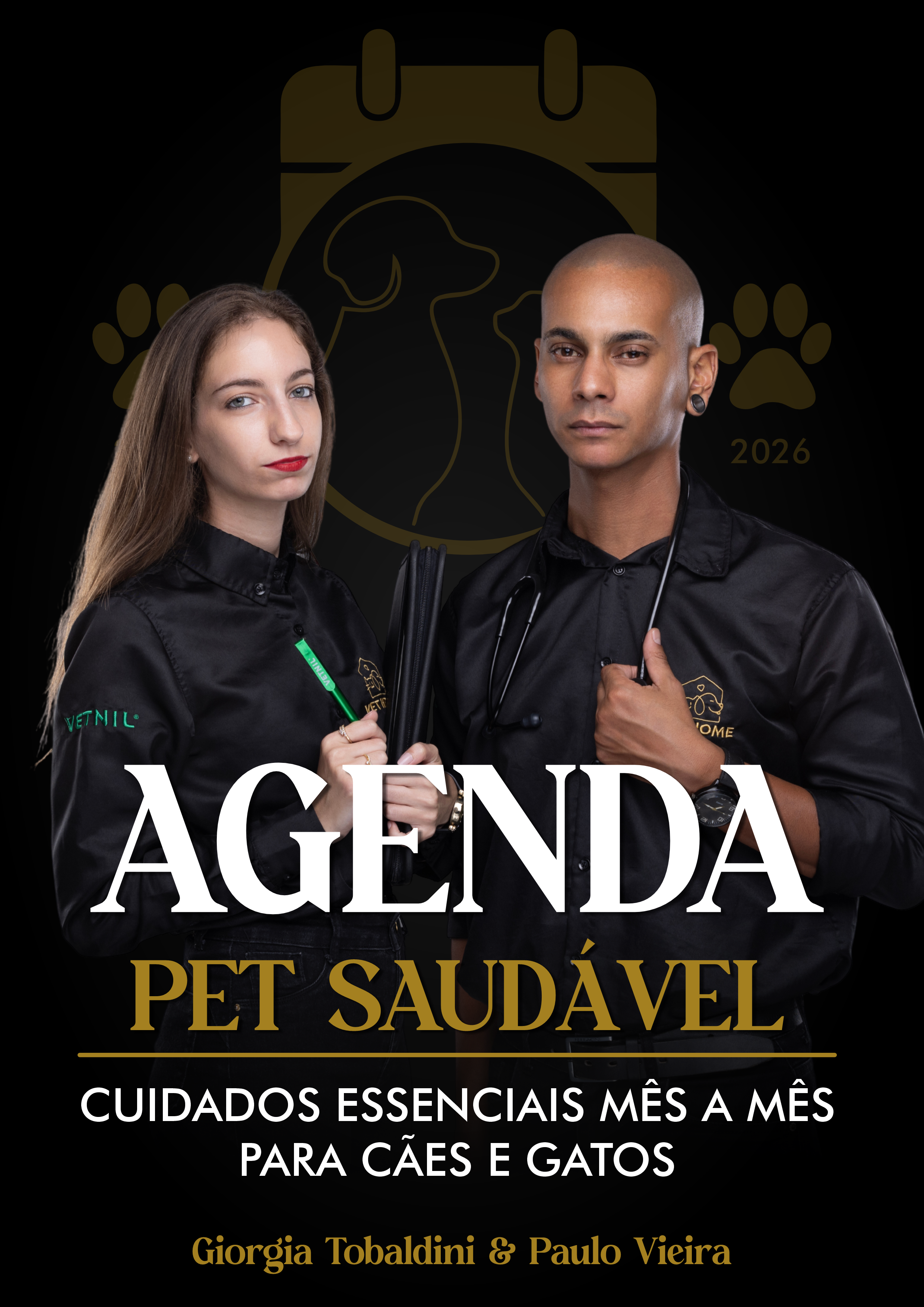 Agenda Pet Saudável – Cuidados Essenciais Mês a Mês para Cães e Gatos