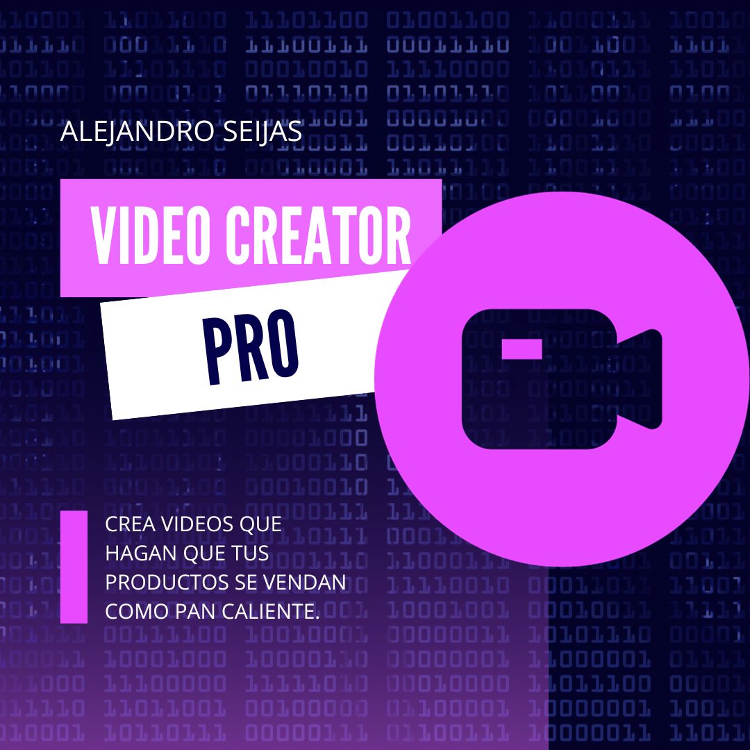 VIDEO CREATOR PRO - Alejandro Seijas | Hotmart