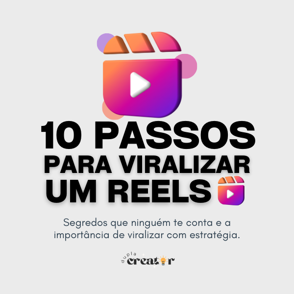 10 PASSOS PARA VIRALIZAR UM REELS - Manuela Menezes | Hotmart