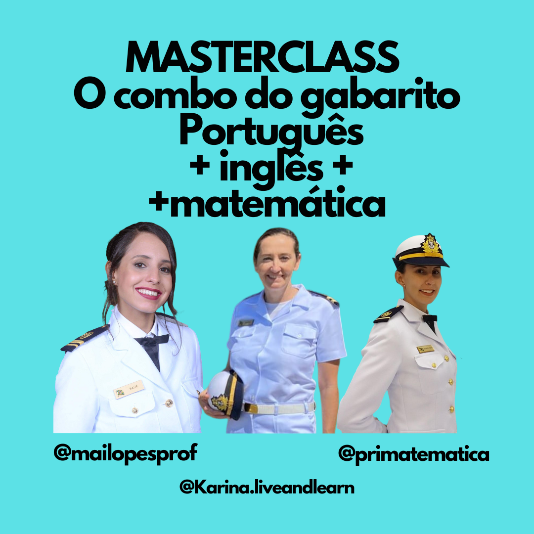 Masterclass O combo do gabarito