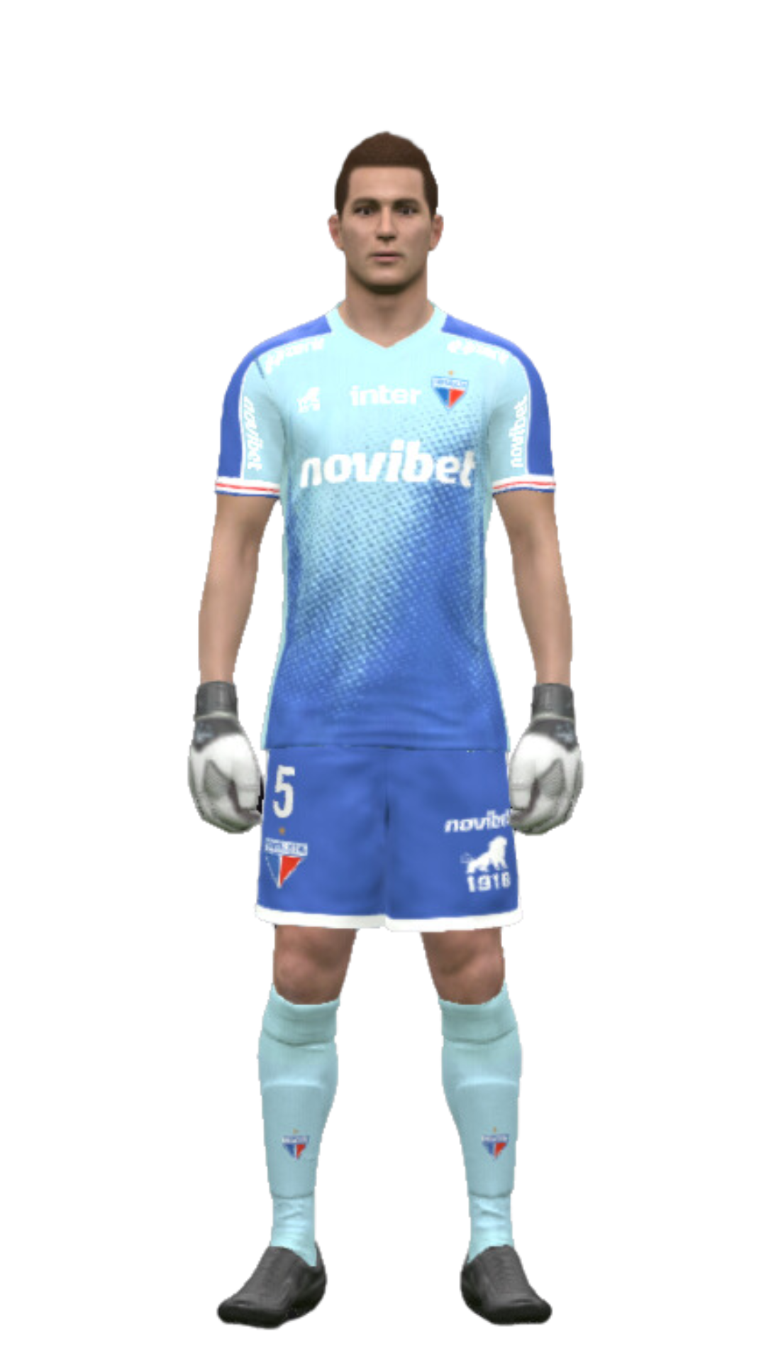Fortaleza Kit do uniforme do goleiro 2024 PES2018 Ps3 - Felipe Doug...