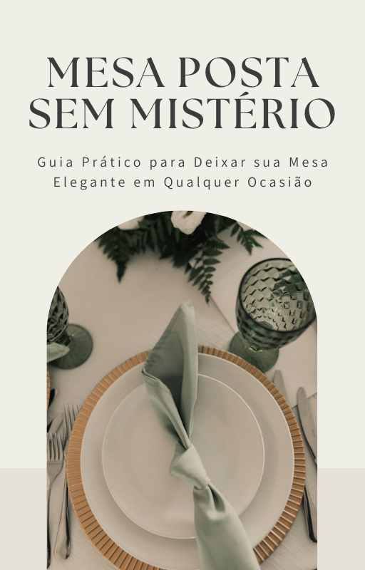 Mesa Posta sem Mistério - Déborah Cristine Chagas Meireles | Hotmart