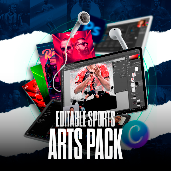 Editable Sports Arts Pack