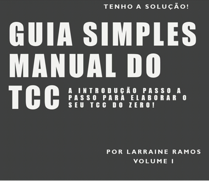 Guia Simples - Manual do TCC: A introdução passo a passo para elaborar ...