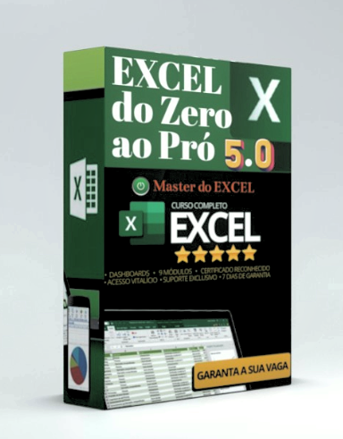 EXCEL do Zero ao Pró 5.0 - Master do Excel - TREINAMENTOS RAIZES D...