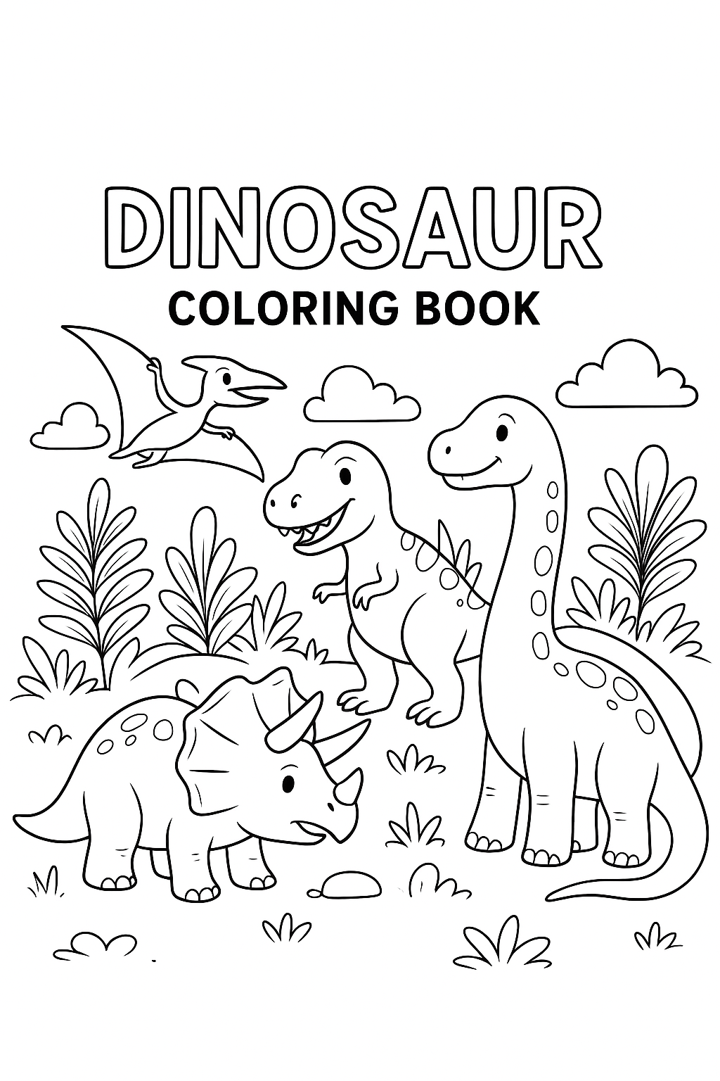 My First Dinosaur Coloring Book | Hotmart