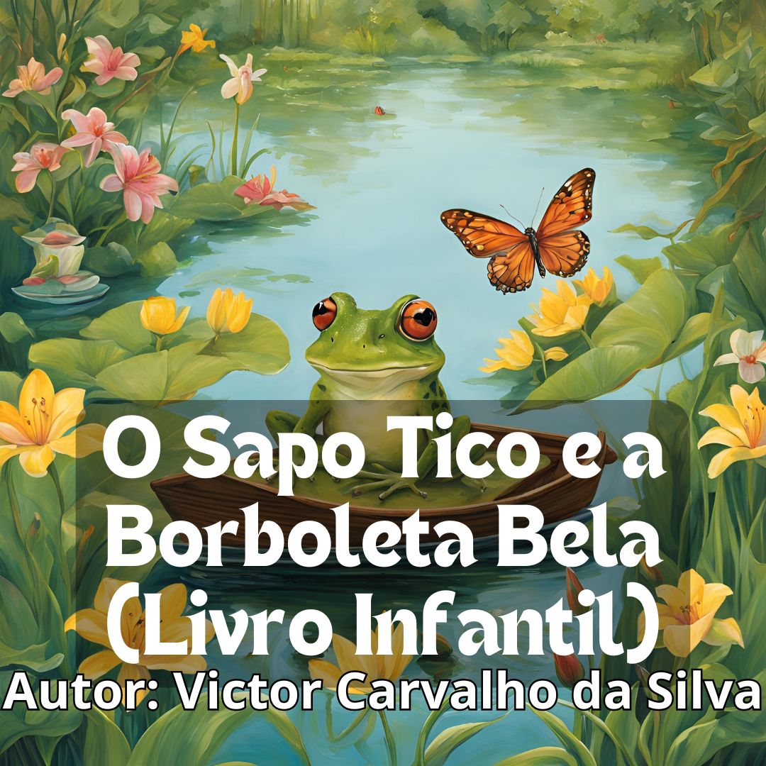 LIVRO DIGITAL INFANTIL (O SAPO TICO E A BORBOLETA BELA) - Victor Ca...