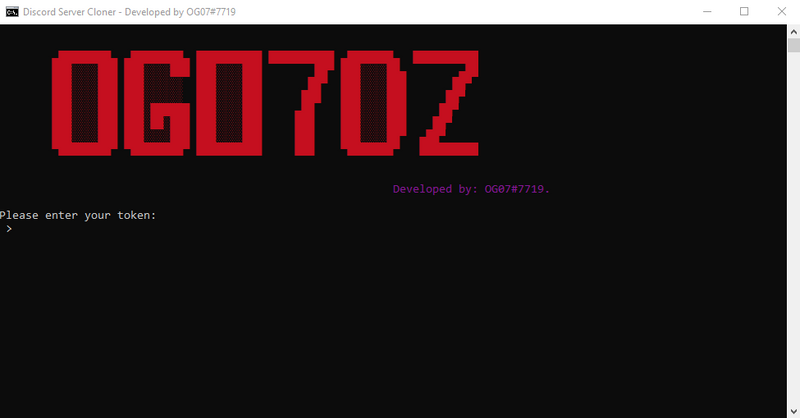Discord Server Cloner v1.0