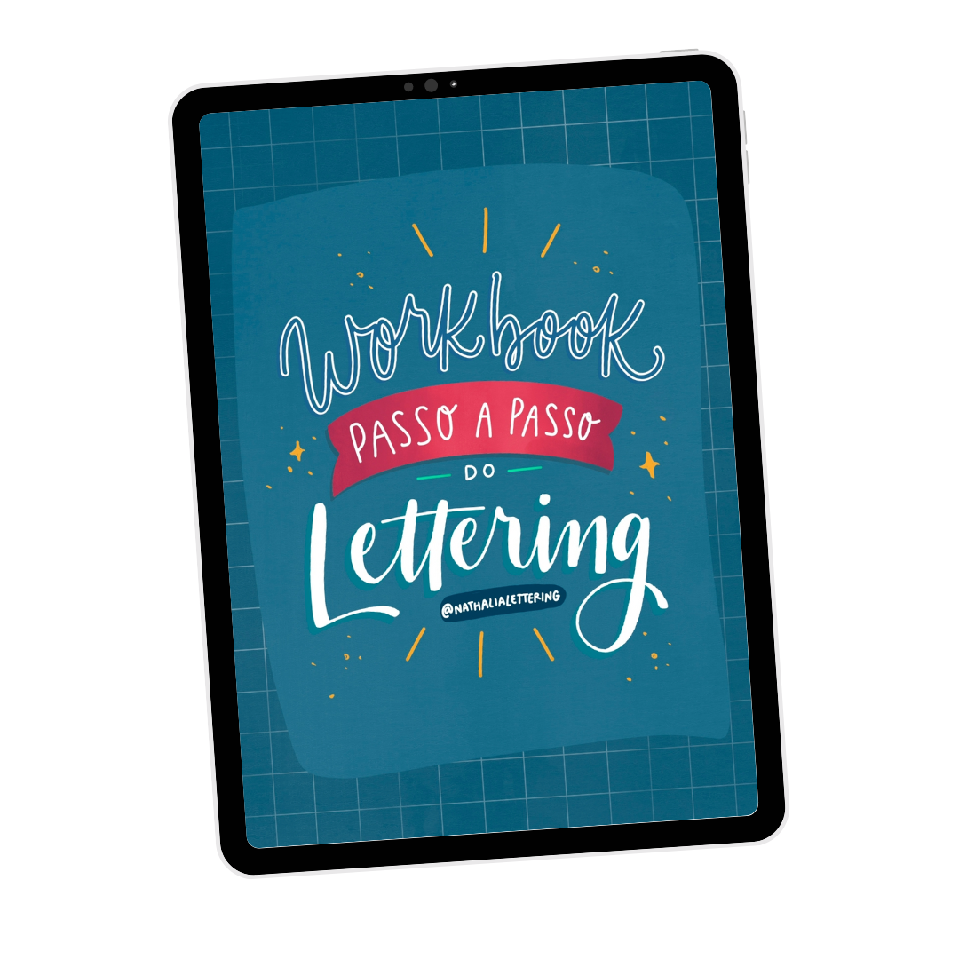 Workbook Passo a Passo do Lettering - Nathalia Piovezan | Hotmart