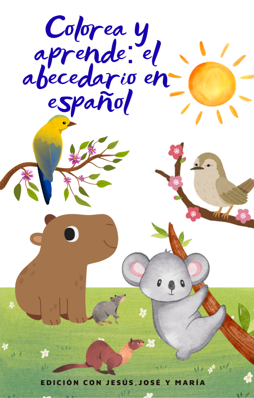 Colorea y aprende: el abecedario en español | Hotmart