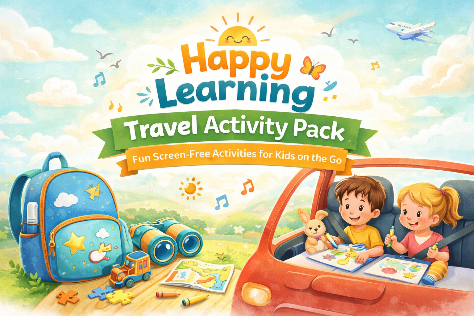 Happy Learning: Travel Activity Pack