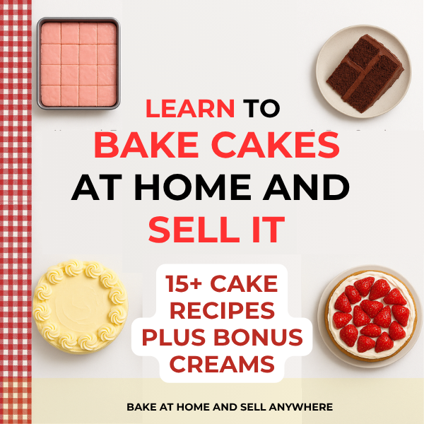 Learn to bake cakes at home and sell them - Diehl Rainde Raimundo