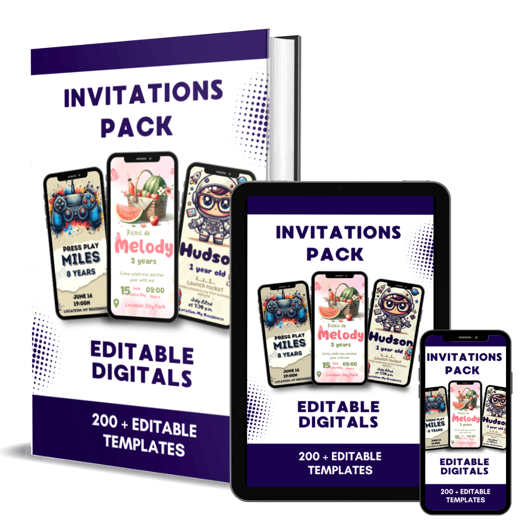 Digital Invitations Pack