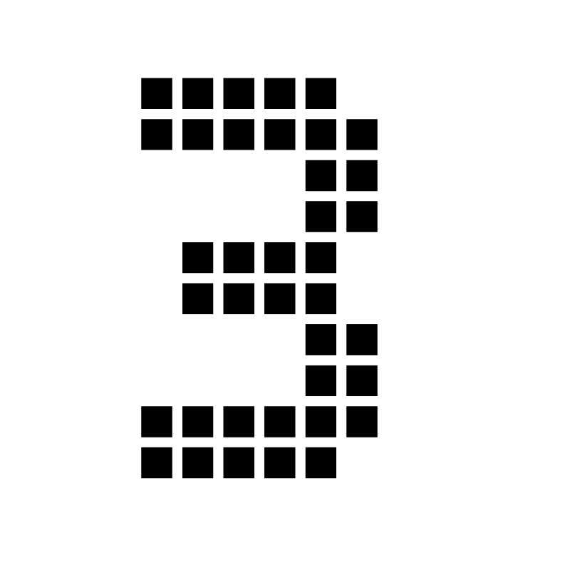 Number 3 SVG Vector