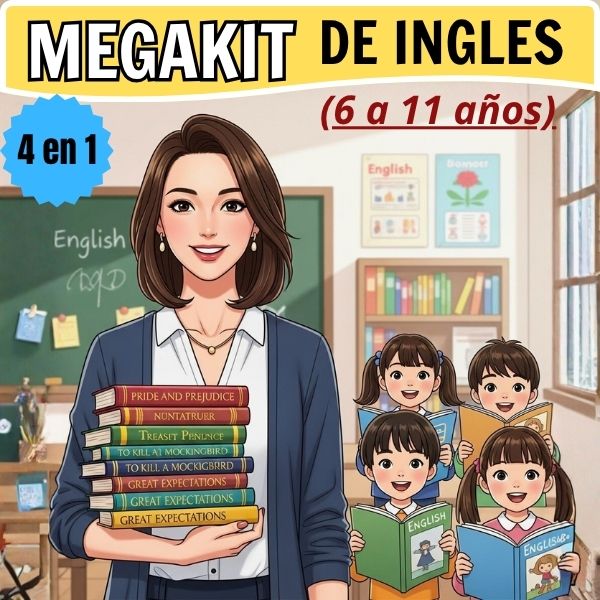MEGAKIT de Ingles (6 a 11 años) - Omar Jesús Balbuena arenas | Hotmart