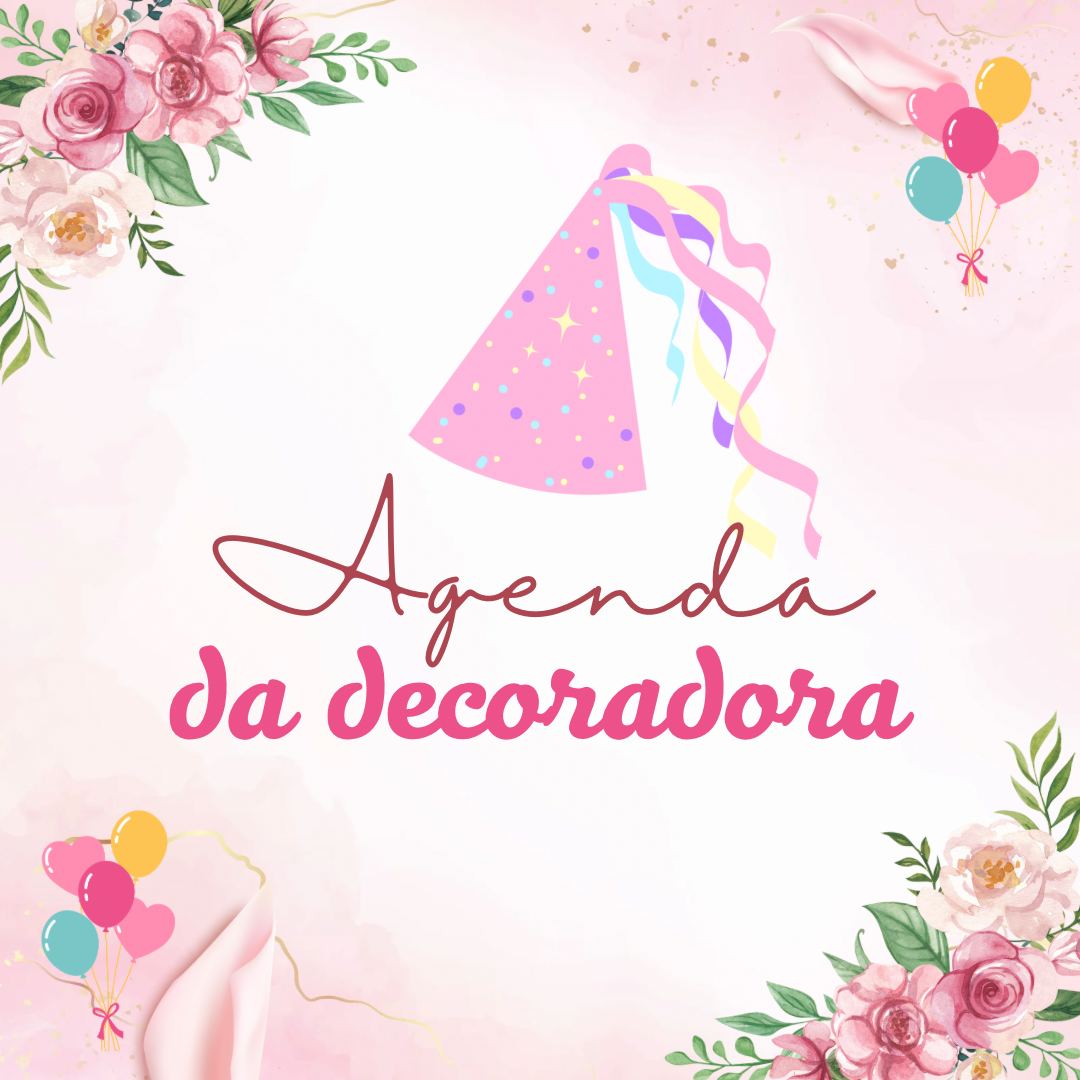 AGENDA DA DECORADORA | Agenda Personalizada para Decoradoras