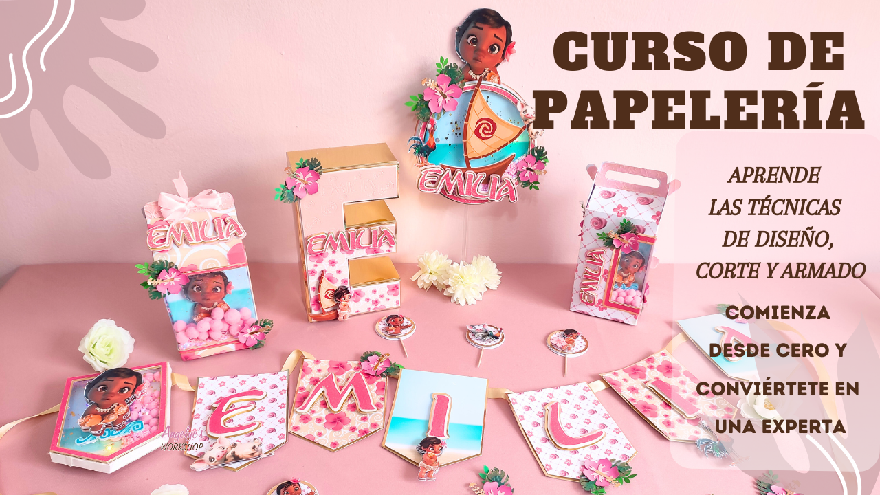 (AF) Kit Fiesta Craft: Curso de Papelería Creativa para Fiestas