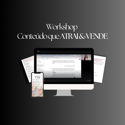 Workshop Conteúdo que Atrai e Vende - Nanci G. Ferro | Hotmart